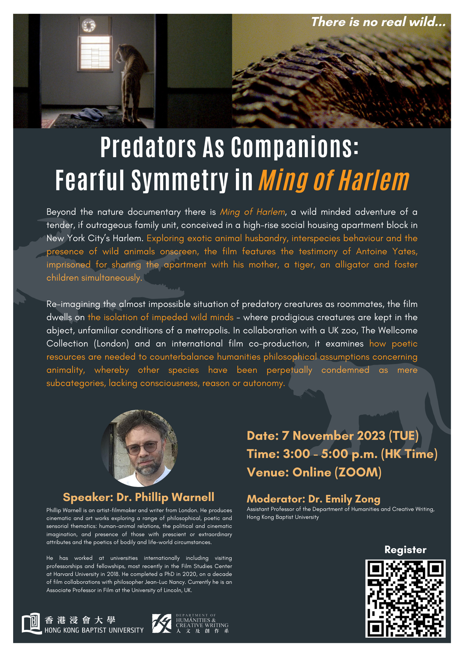 "Predators As Companions: Fearful Symmetry in 𝘔𝘪𝘯𝘨 𝘰𝘧 𝘏𝘢𝘳𝘭𝘦𝘮" by Dr ...